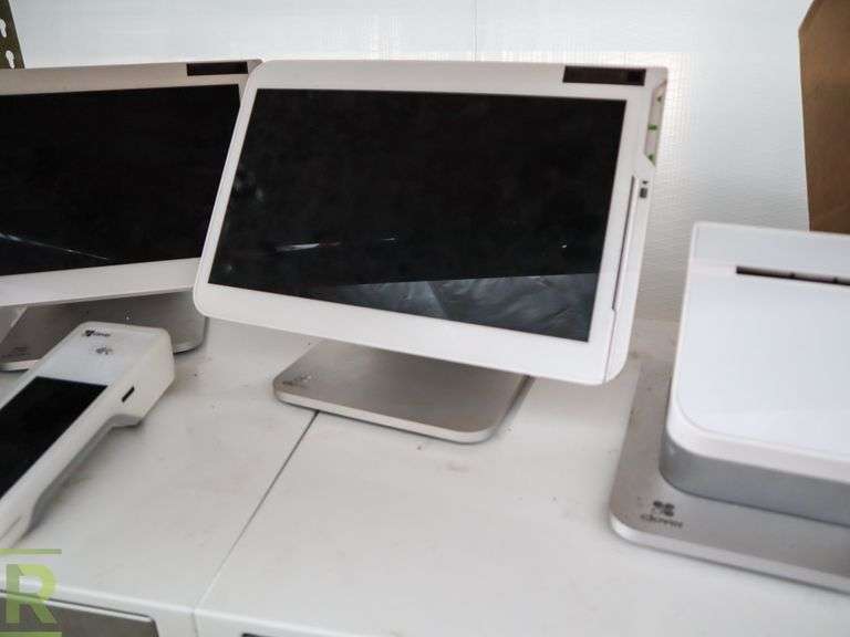 Clover Point Of Sale System; (2) C501 Point Of Sale Terminals, (2) P500 ...
