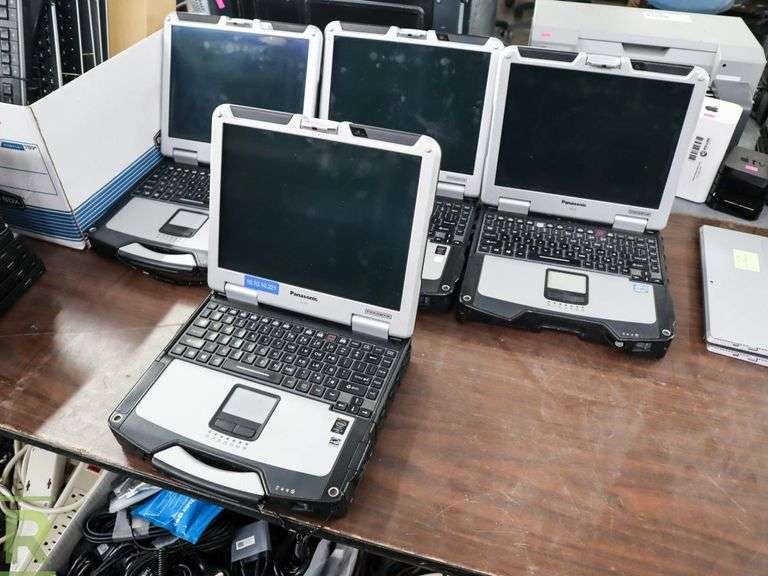 (4) Panasonic CF31 ToughBooks - Roller Auctions