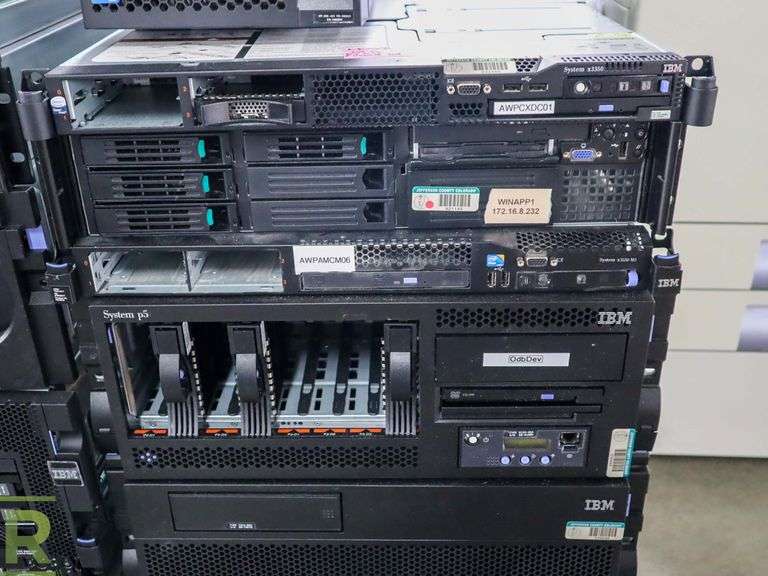 Pallet of IBM Servers - Roller Auctions