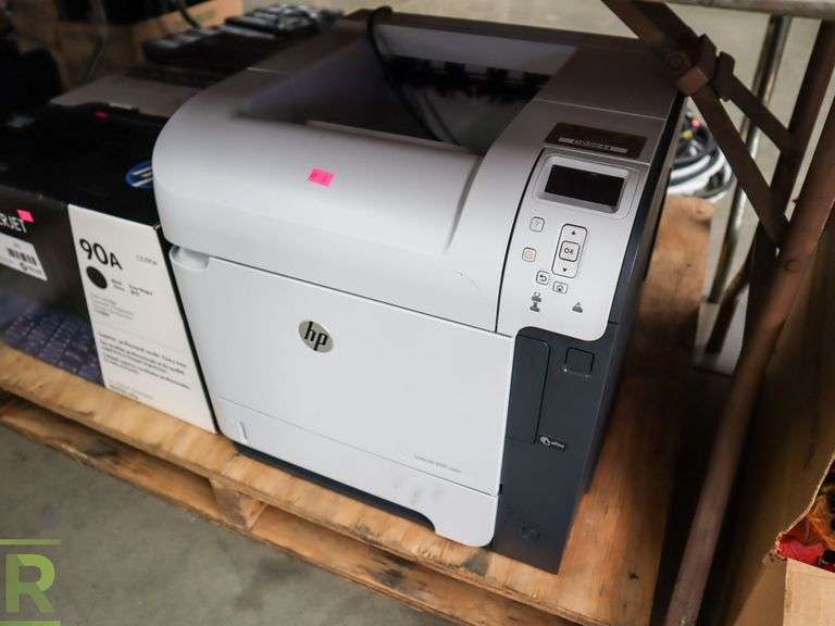 LaserJet 600 M601 Printer and (3) Toners - Roller Auctions