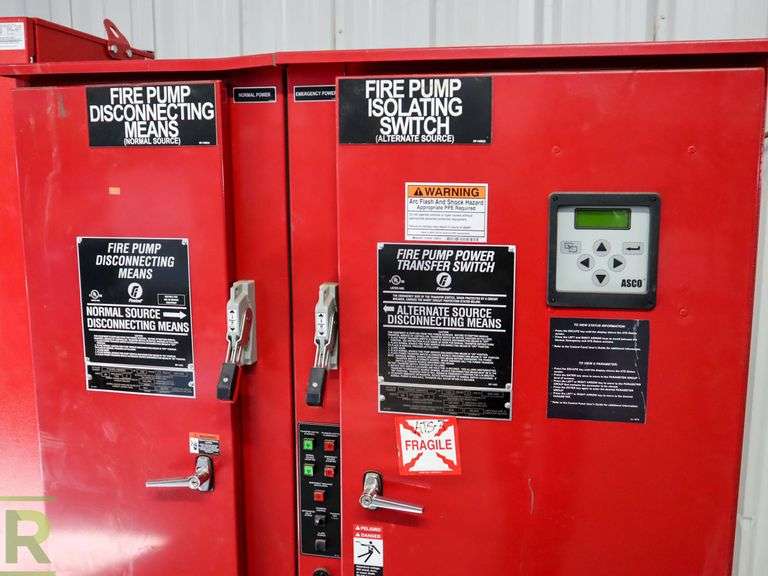 New Tornatech GPA+GPU-200/100/3/60 Electric Fire Pump Controller S/n ...