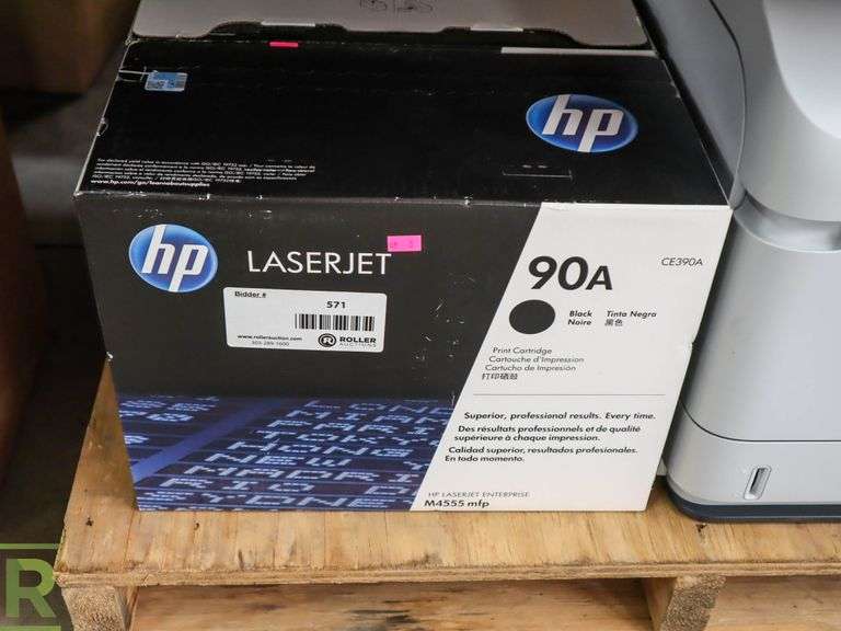 LaserJet 600 M601 Printer and (3) Toners - Roller Auctions