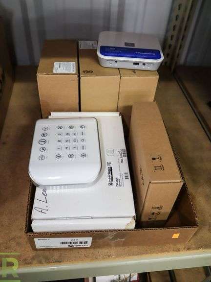 Tray Of Point Central Hubs, Zerowire Panel And Surveillance Hard Drive ...