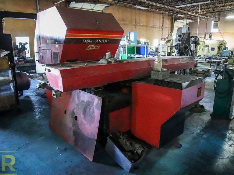Strippit FC1250-30-1500 30-Ton CNC Punch Press - Roller Auctions