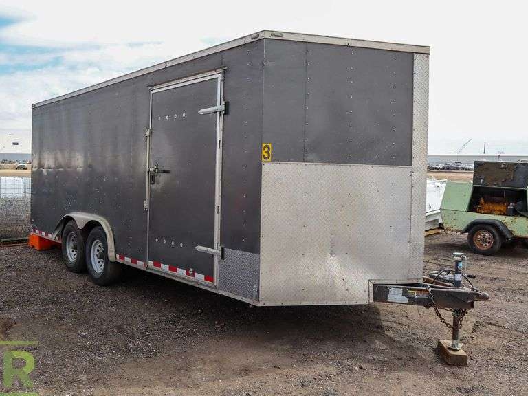 2017 Lark Box T/A Enclosed Trailer - Roller Auctions