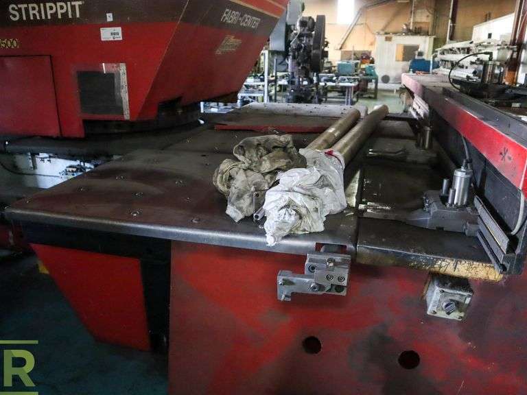 Strippit FC1250-30-1500 30-Ton CNC Punch Press - Roller Auctions