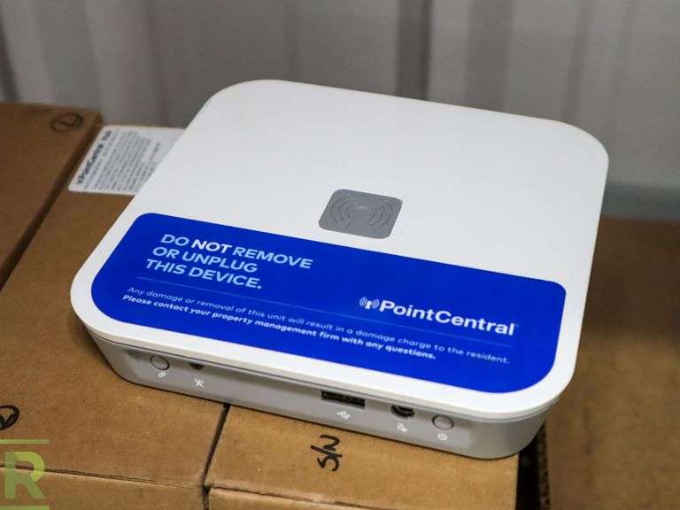Tray Of Point Central Hubs, Zerowire Panel And Surveillance Hard Drive ...