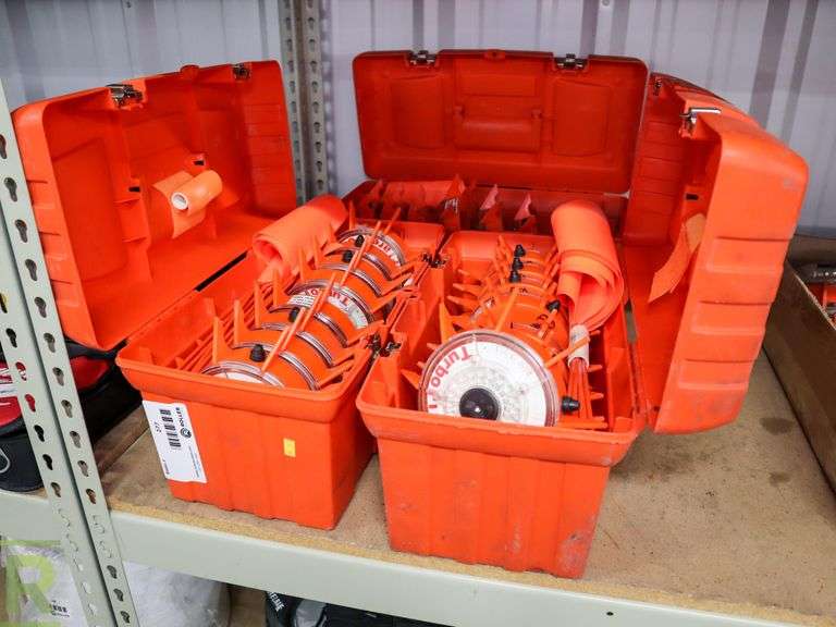 (3) Boxes Of Turboflare SOS Electronic Road Flares And Flags - Roller ...