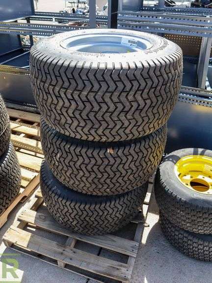 (3) Ultra Chevron 29X14.00-15 NHS Equipment Tires With Wheels, 5115 ...