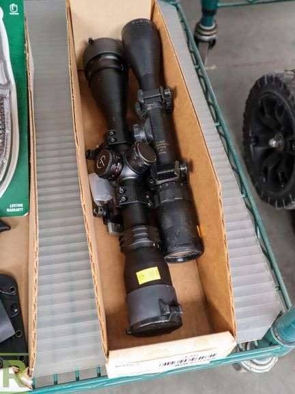 (2) Rifle Scopes; Banner 3x - 9x40 and CP CPA416A0RG2 - Roller Auctions