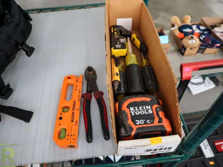 Tray of Klien Hand Tools - Roller Auctions