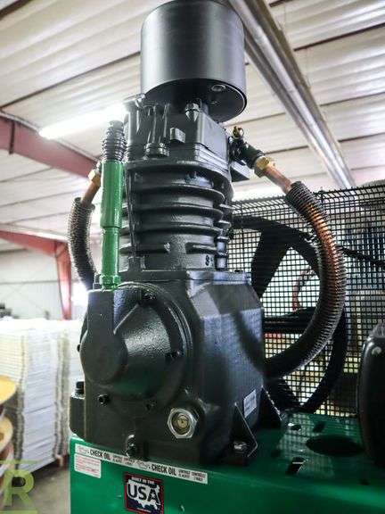 Speedaire Vertical Air Compressor, 80-Gallon, 7.5HP, 208V, Single Phase ...