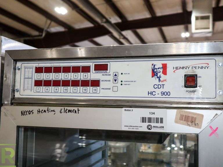 Henny Penny CDT HC-900 Double Side Heated Holding Cabinet on Casters ...