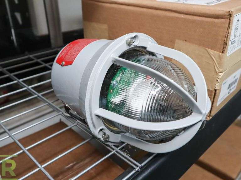 Edwards Signaling 116DEGEX-FJ Fire Alarm Strobe Light For Hazardous ...