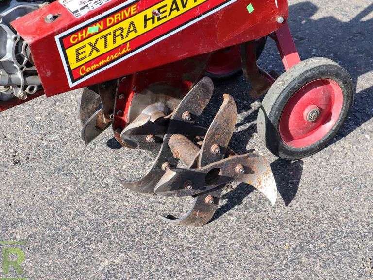 Maxim Chain Drive Extra Heavy Duty Commercial Tiller, Gas - Roller Auctions