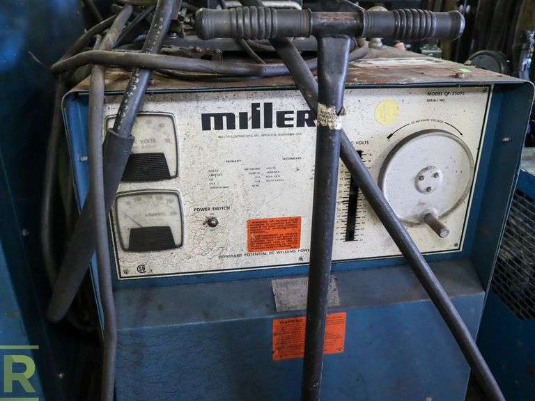 Miller CP-250TS DC Welding Machine With Millermatic S-52E Wire Feeder ...