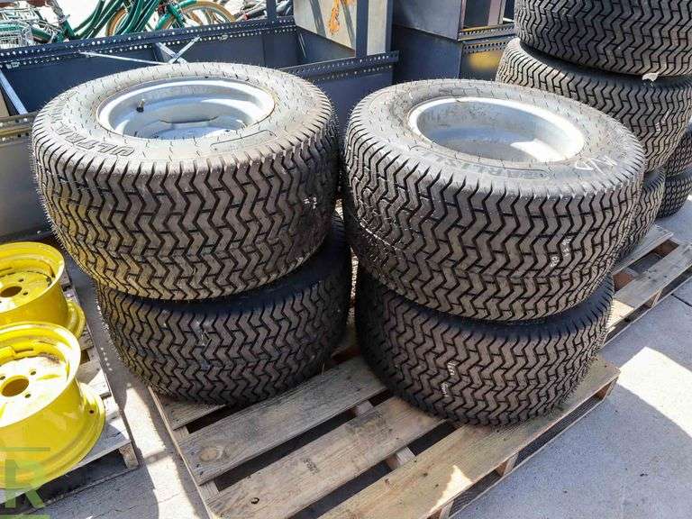 (4) Carlisle Ultra Trac 29X14.00-15 Equipment Tires With Wheels, C40917 ...