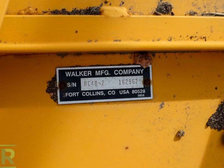Walker 48" Mower Deck - Roller Auctions