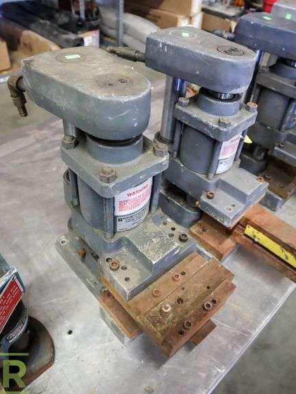 (2) Burton Press Company Pneumatic Press - Roller Auctions