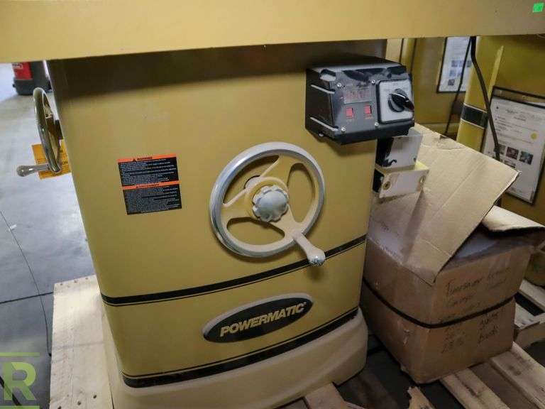 Powermatic 2700 Shaper - Roller Auctions