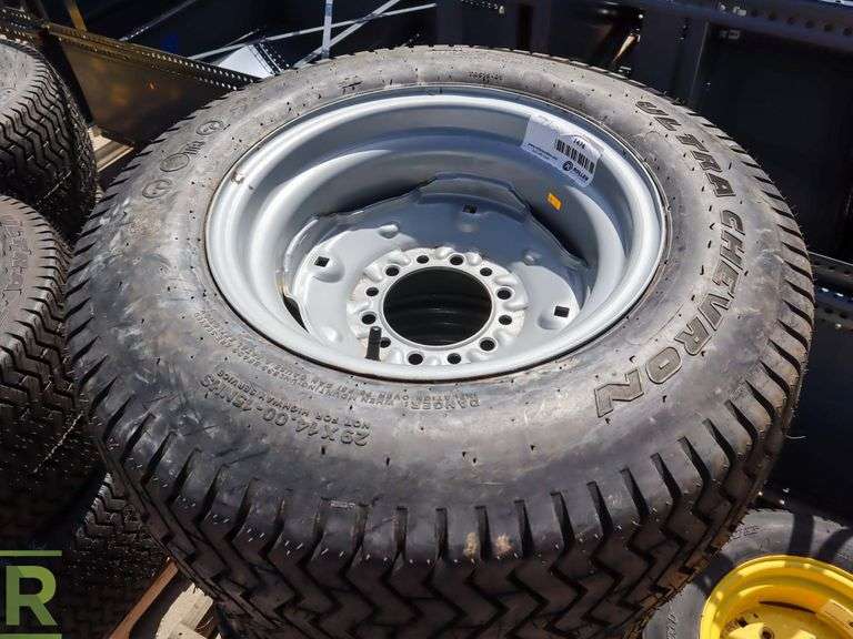 (3) Ultra Chevron 29X14.00-15 NHS Equipment Tires With Wheels, 5115 ...