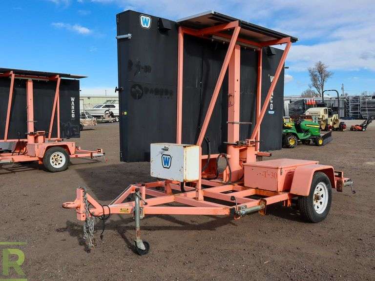 2008 Wanco WTLMB Towable Message Board - Roller Auctions