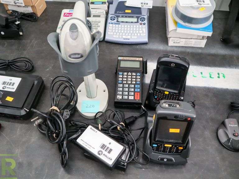 (2) Motorola, Telxon and Symbol Barcode Scanners - Roller Auctions