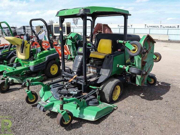 John Deere 1600 Turbo 4WD Ride-On Batwing Mower - Roller Auctions