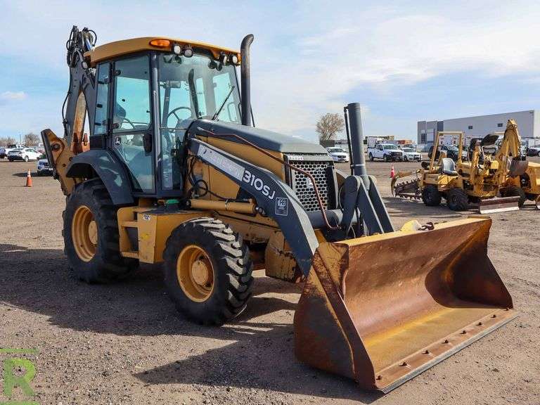 2010 John Deere 310SJ 4WD Loader/Backhoe - Roller Auctions
