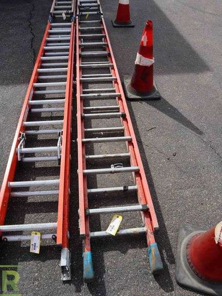 Werner D6224-2 24' Fiberglass Extension Ladder - Roller Auctions