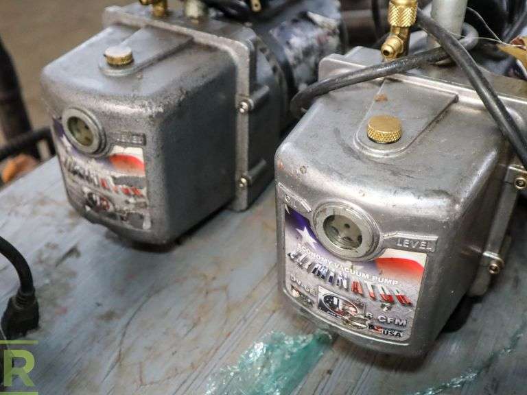 (2) JB DV-6E Vacuum Pumps - Roller Auctions