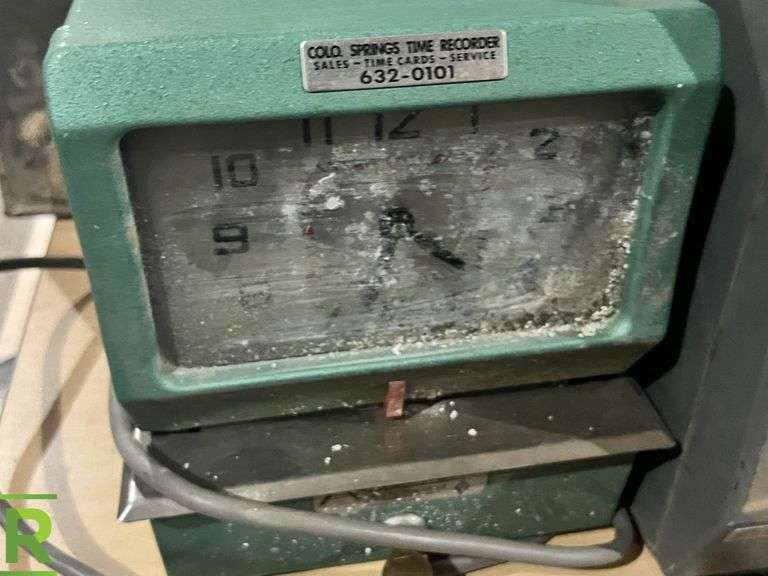 (3) Time Clocks; Cincinnati And Acroprint - Roller Auctions