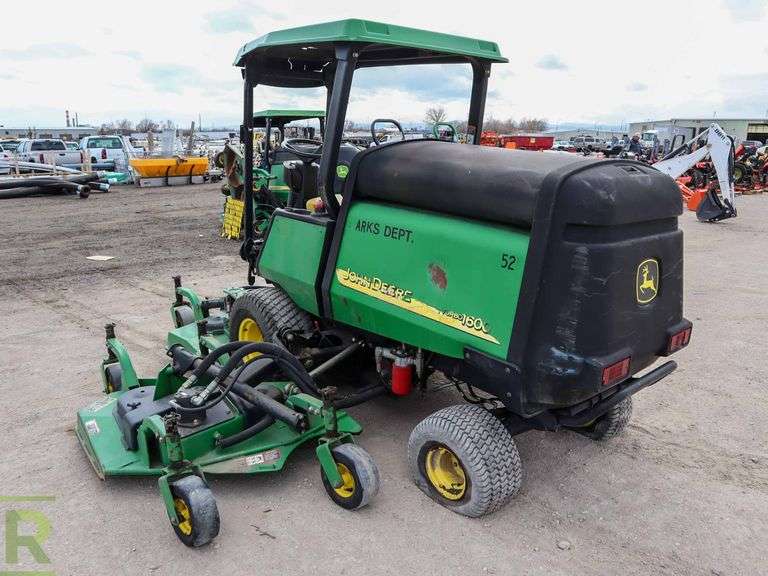 2003 John Deere 1600 Turbo 4WD Ride-On Batwing Mower - Roller Auctions