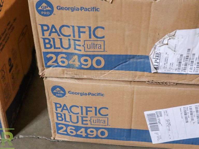 (2) Boxes of Pacific Blue 26490 Roll Towels - Roller Auctions
