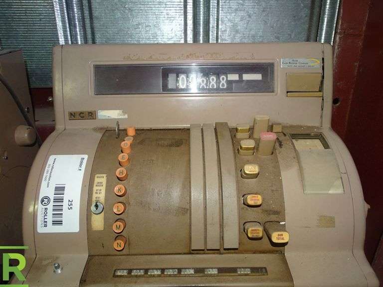 NCR Vintage Cash Register - Roller Auctions