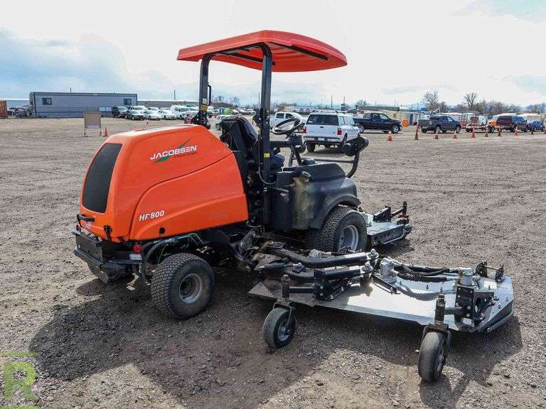 Jacobsen HR800 4WD Batwing Mower - Roller Auctions