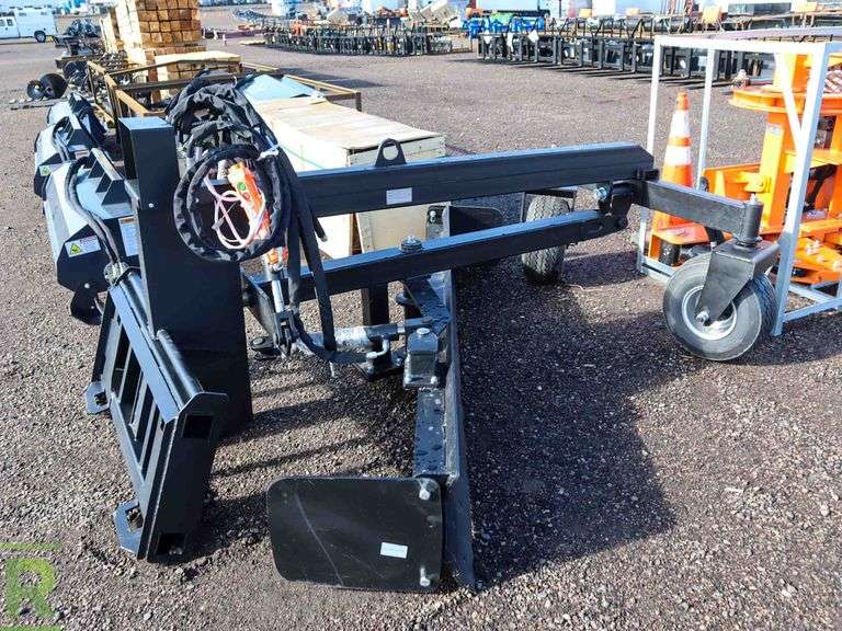 New Hydraulic Grading Attachment To Fit Skid Steer Loader, 8' Blade ...
