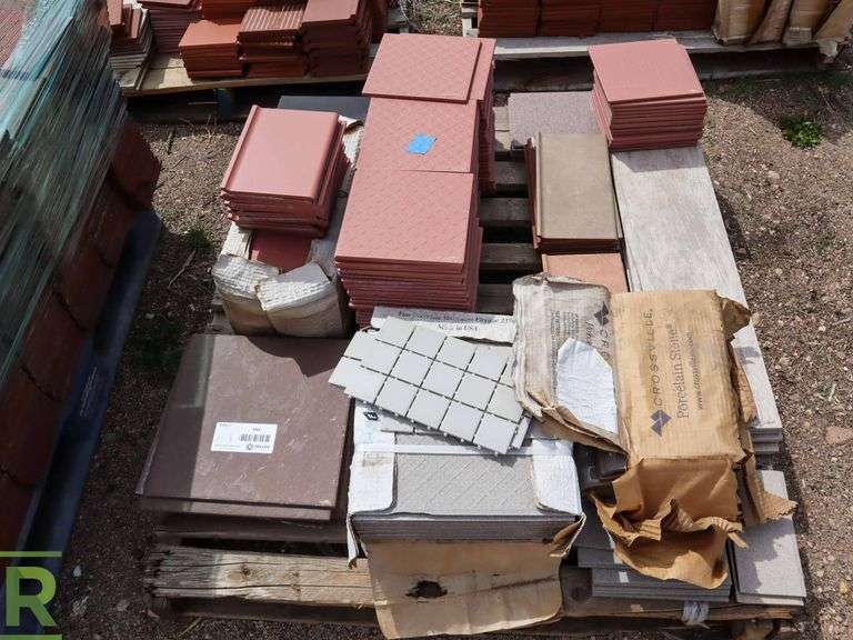 (4) Pallets of Assorted Tile - Roller Auctions