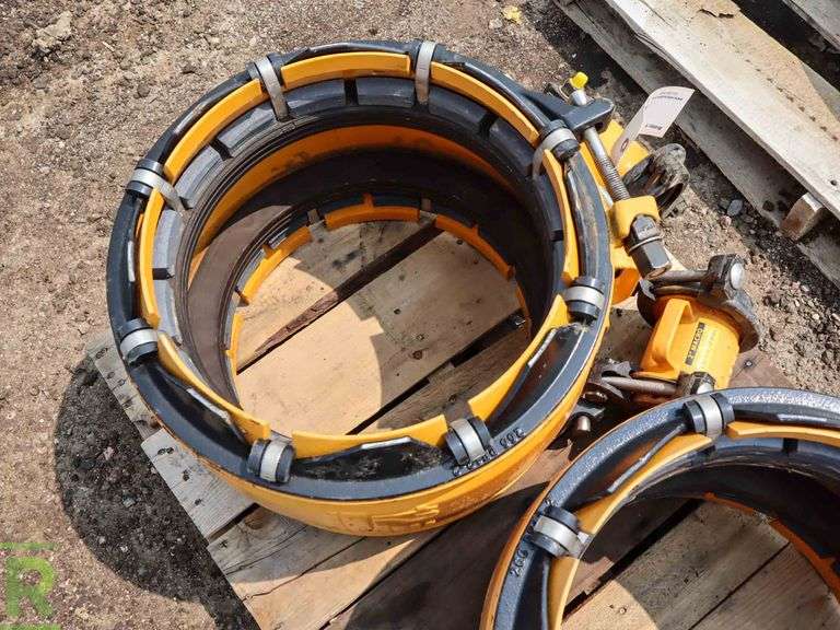 (2) Romac 12" Pipe Fittings, (2) 2" Romac Pipe Fittings - Roller Auctions