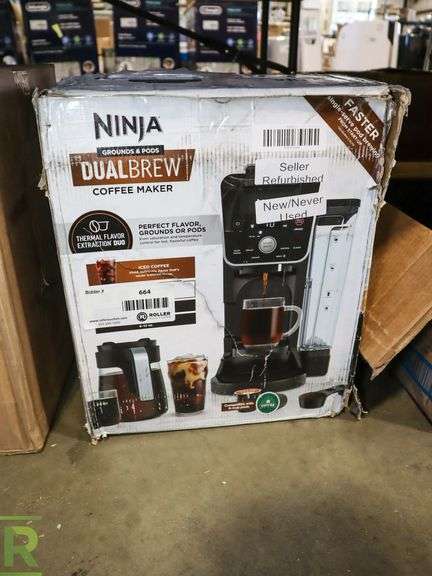 Ninja Grounds &Pods DualBrew Coffee Maker CFP201 - Manufacturer ...