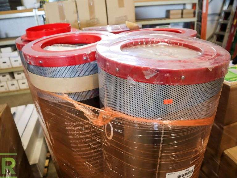 (5) Vortex Pro 150 Industrial Activated Carbon Filters, 1300DVM, 60 ...