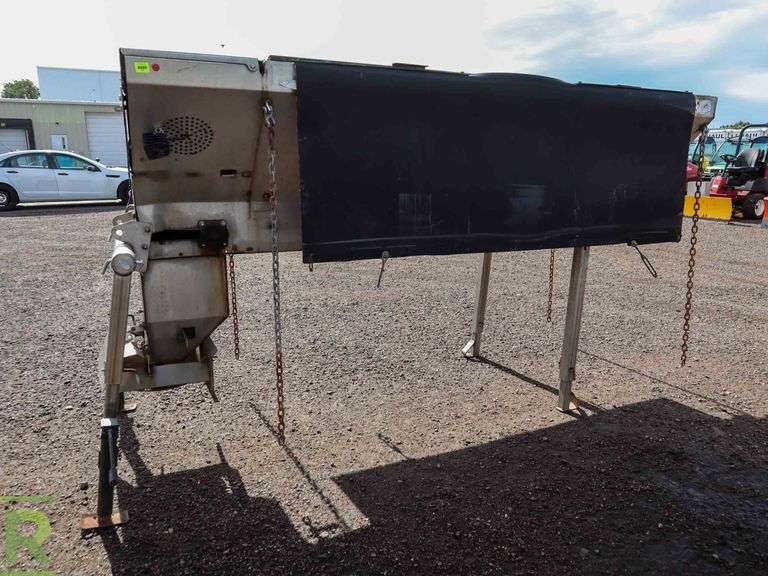 Monroe 9.5' Stainless Steel Slide-In Sander/ Spreader - Roller Auctions