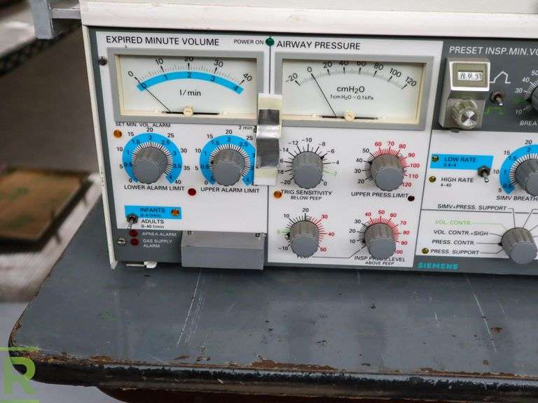 Siemens Servo Ventilator, 900C - Roller Auctions