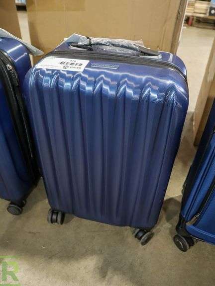 Ricardo Hard Shell Carry-On Luggage -Teal - New - Roller Auctions