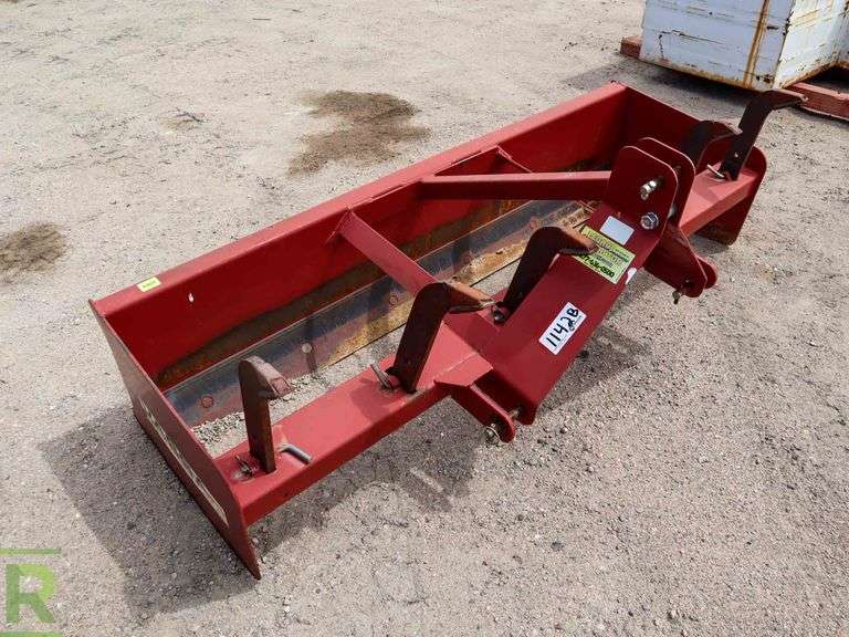 Vassar 6' 3-Point Box Scraper Attachment With Ripper Teeth - Roller ...