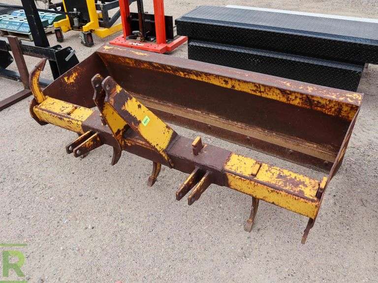International Harvester 72" 3-Point Box Scraper w/ Ripper Teeth ...