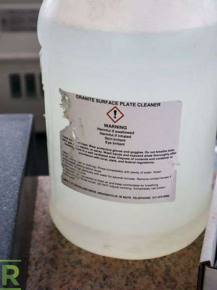 Box of Starrett Surface Plate Cleaner With (2) Bottles of Cleaner ...