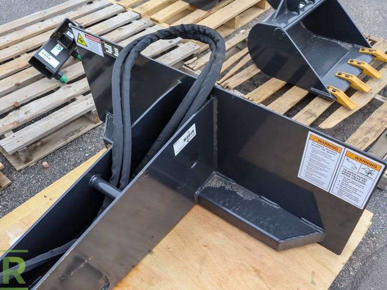 New Land Honor Hydraulic Backhoe Digging Attachment To Fit Skid Steer ...