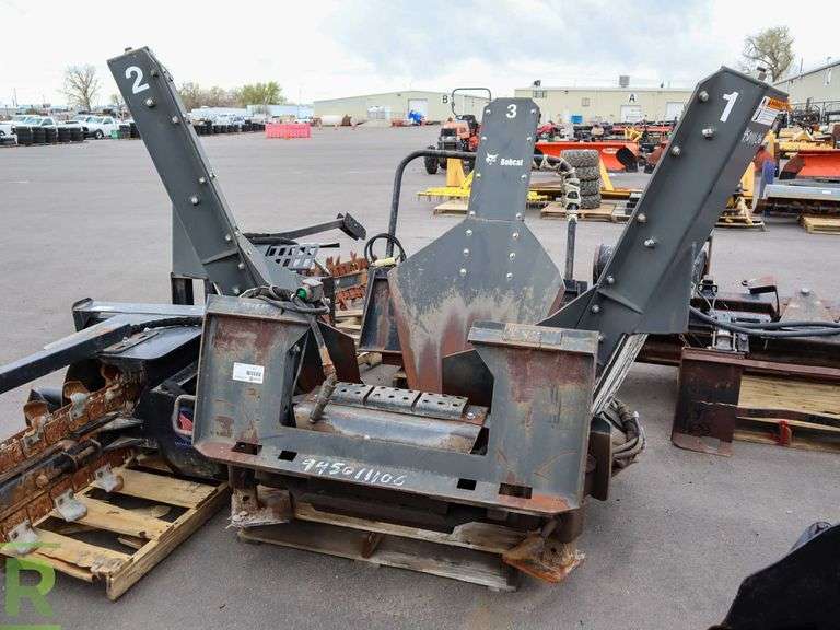 Bobcat Hydraulic Tree Spade Attachment To Fit Skid Steer Loader ...