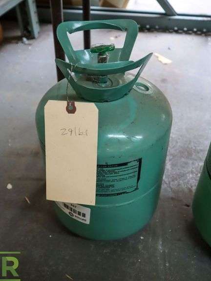 Bottle of R22 Refrigerant, Approximately 30-Lb - Roller Auctions